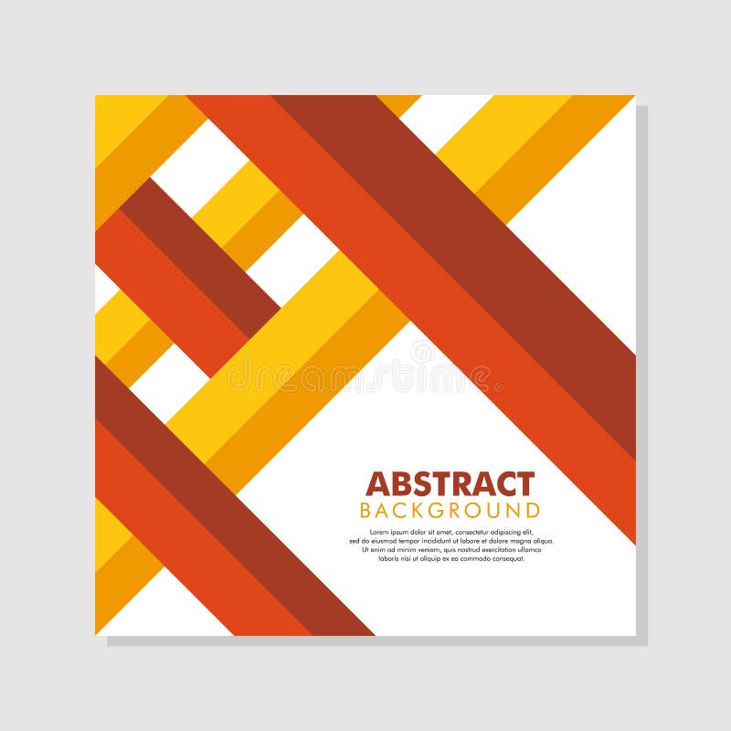 Minimal Creative Abstract Background. Modern Horizontal Composition ...