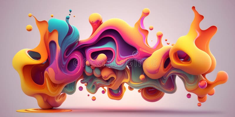 Minimal Creative Abstract Shapes, Marble Textures, Melting Materials ...