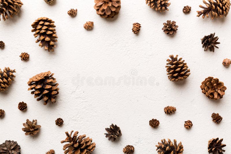 Minimal Creative Cone Frame Arrangement Pattern on Colored Background ...