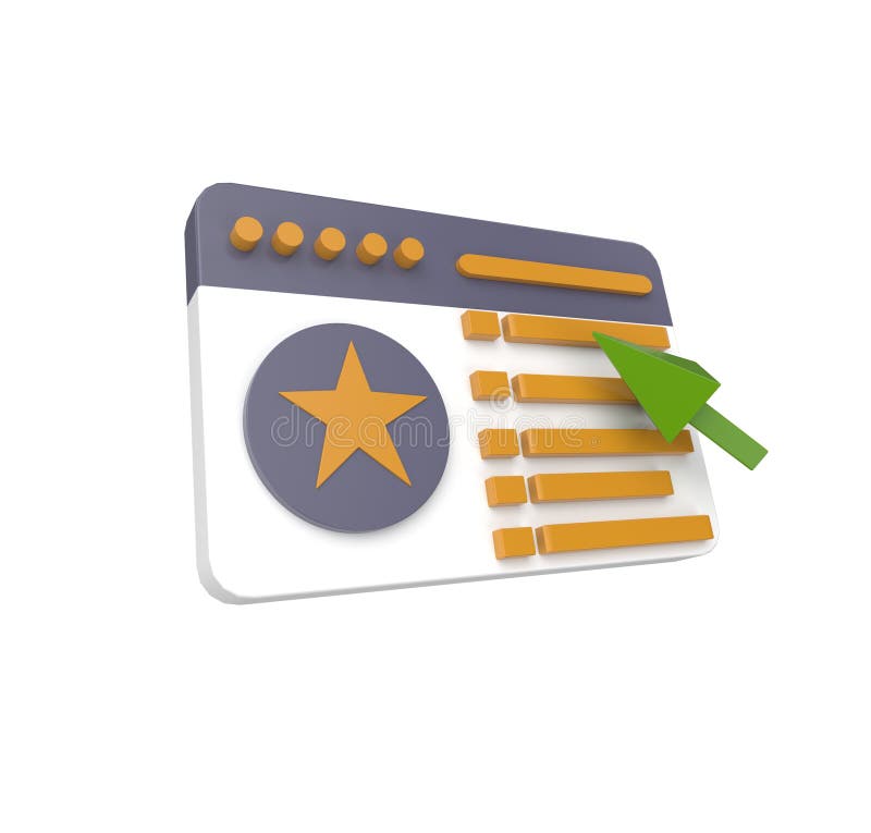 Minimal 3d Illustration Web UI-UX Design, Web Development Concept. Web ...