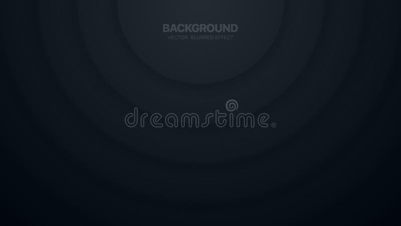 Minimal Dark Layered Radial Structure Morph Material Design 3D Vector ...