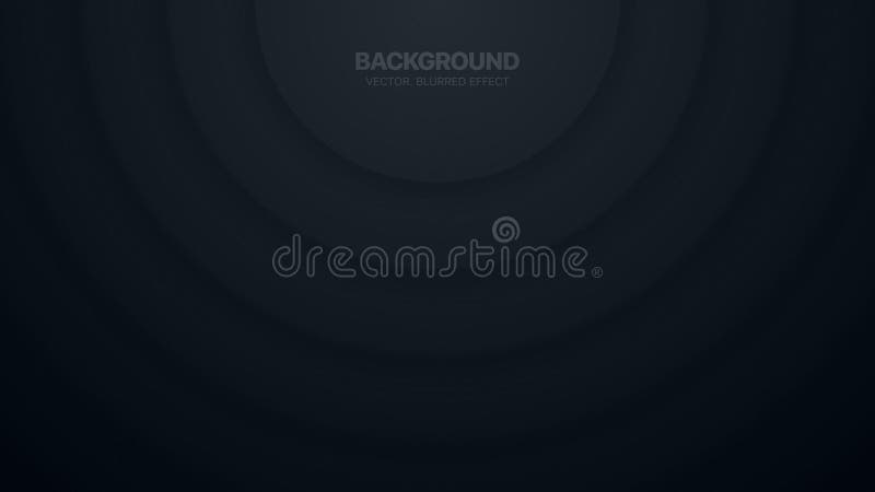 Minimal Dark Layered Radial Structure Morph Material Design 3D Vector ...