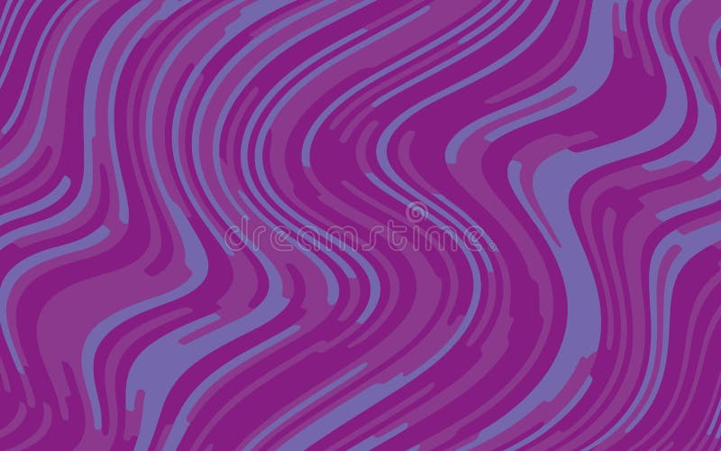 Minimal Design. Abstract Pattern with Wave Lines. Violet Striped ...