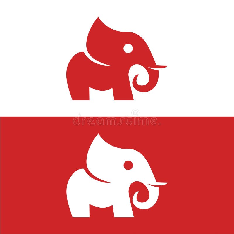 Minimal Elephant Logo,Flat Elephant Blue Vector,simple Sitting Elephant ...