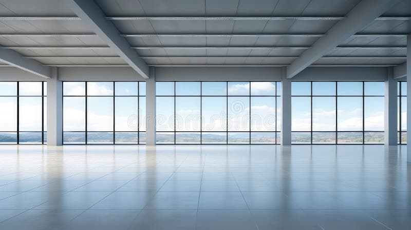 Minimal Empty Floor Background Stock Illustration - Illustration of ...