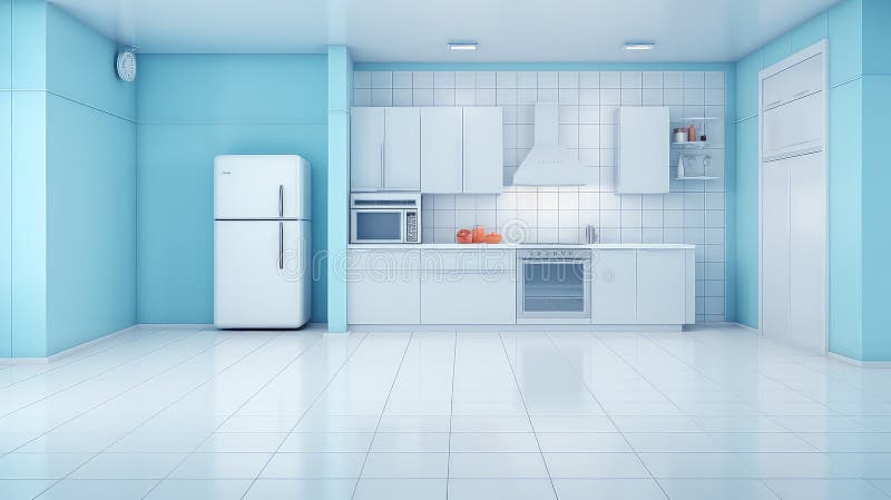 Minimal Empty Interior Background Stock Illustration - Illustration of background, modern: 304103637