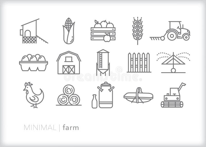 Farm Crops Line Drawing Stock Illustrations – 230 Farm Crops Line ...