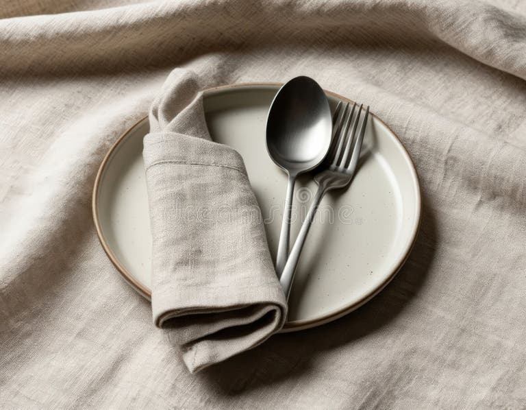 Minimal Flat Lay with Refined Tabletop Elements and Textures. Stock ...