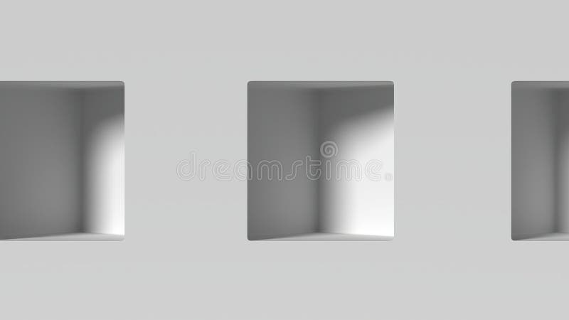 A Minimal Flat Ray Gray Abstract 3D Rendering Image Where His Simple ...