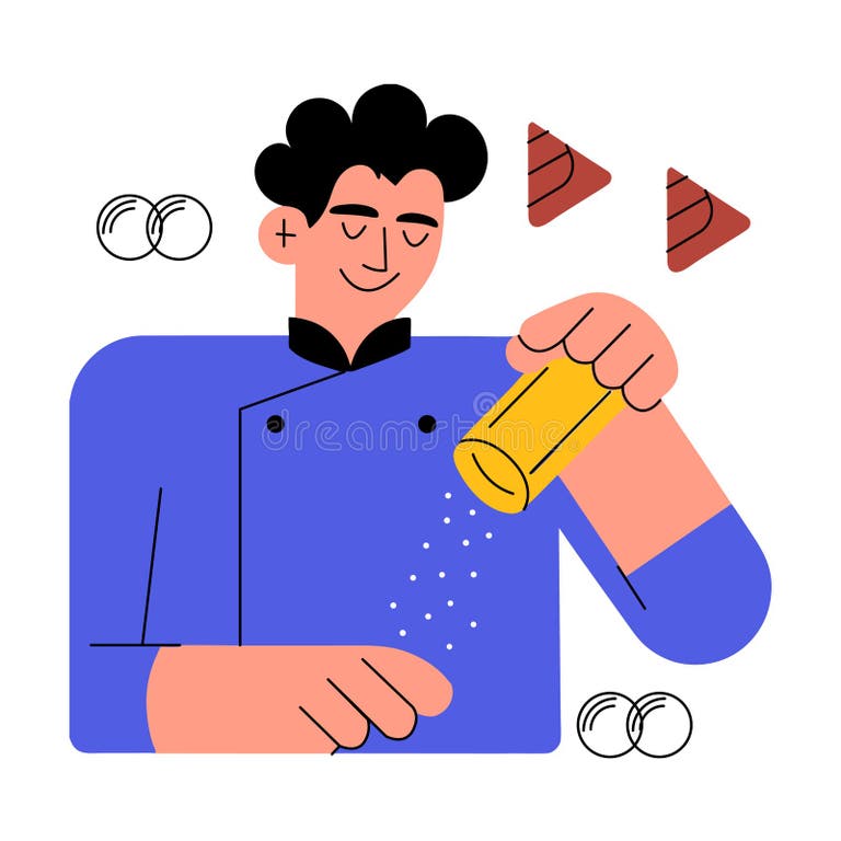 Shaking Salt Stock Illustrations – 21 Shaking Salt Stock Illustrations ...