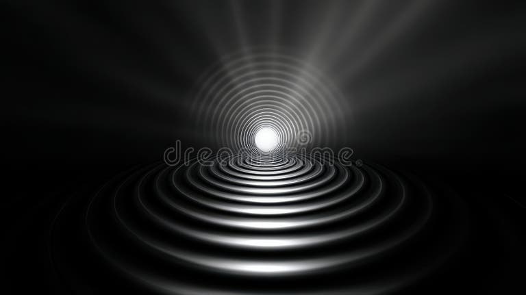 Minimal Fog Texture with Soft Circular Interference Pattern and Wave ...