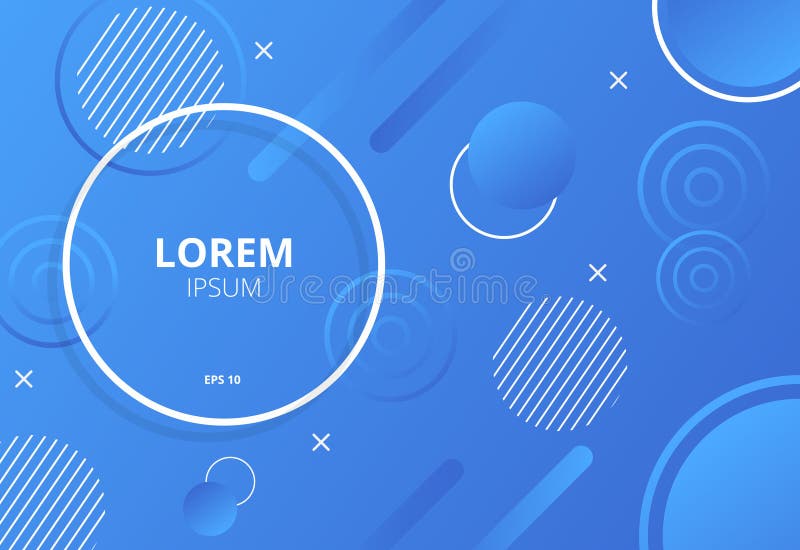 Minimal Geometric Background. Simple Shapes with Trendy Gradients ...