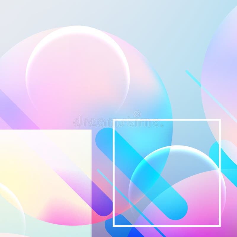 Minimal Geometric Background. Stock Vector - Illustration of green ...