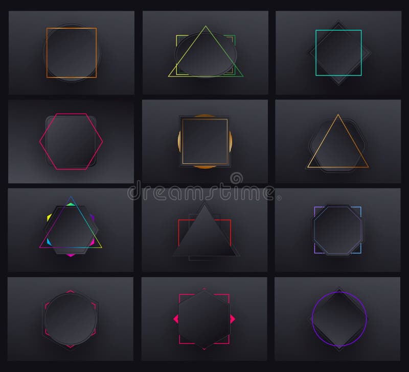 Gradient Geometry Forms Stock Illustrations – 5,523 Gradient Geometry Forms Stock Illustrations ...