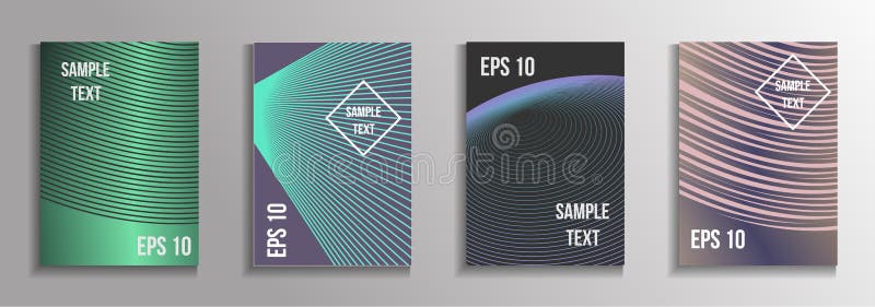 The Minimal Geometric Coverage Stock Vector - Illustration of future ...