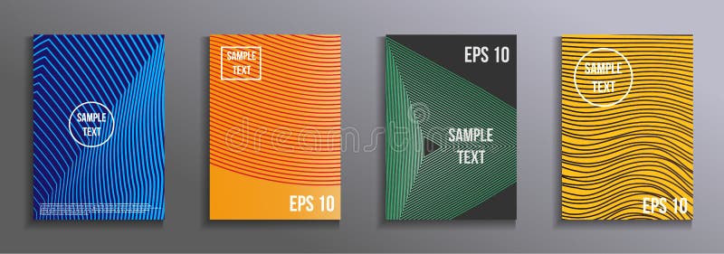 The Minimal Geometric Coverage. Stock Vector - Illustration of blue ...