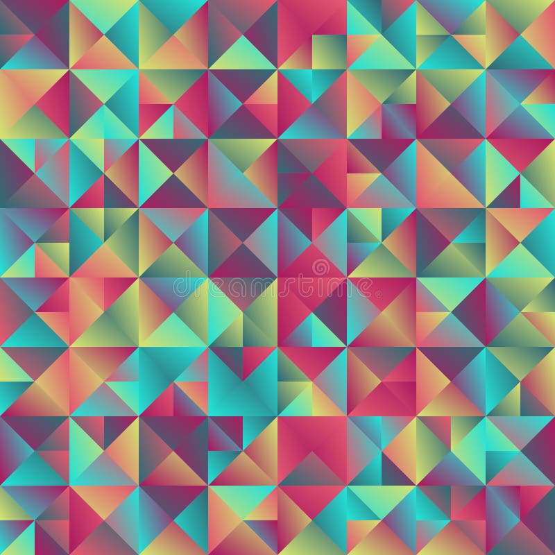 Minimal Geometric Dynamic Gradient Mosaic Triangle Background Stock ...