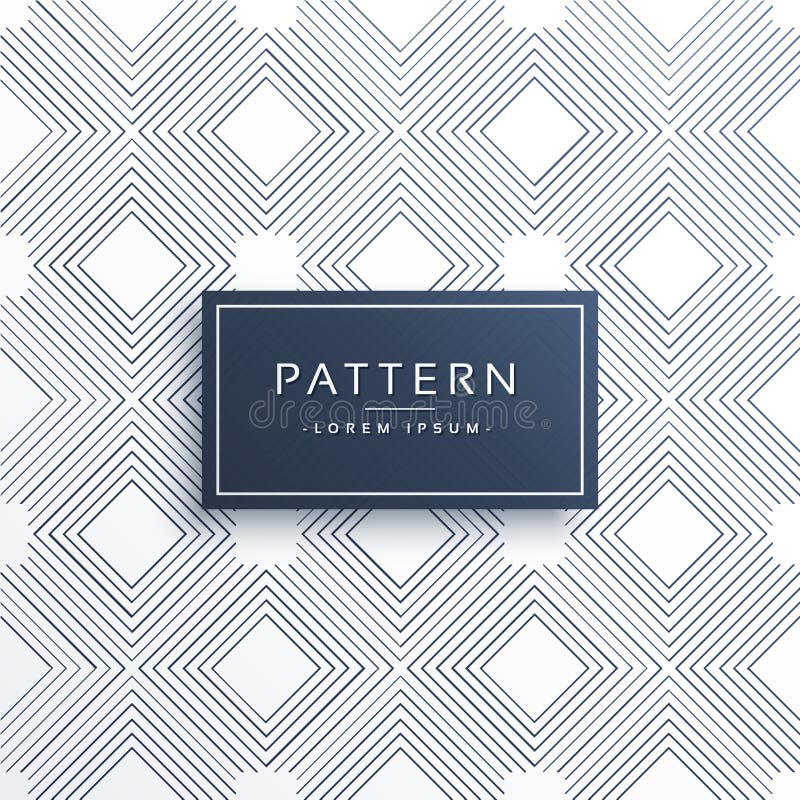 Minimal Geometric Pattern Banner for Textile Fabric Design Stock Photo ...