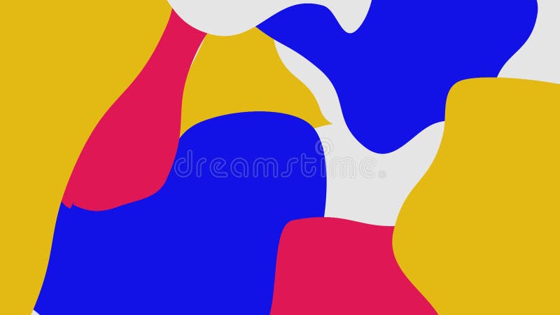 Minimal Geometric Pattern Animated Design Stock Footage - Video of ...