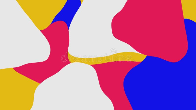 Minimal Geometric Pattern Animated Design Stock Footage - Video of dark ...