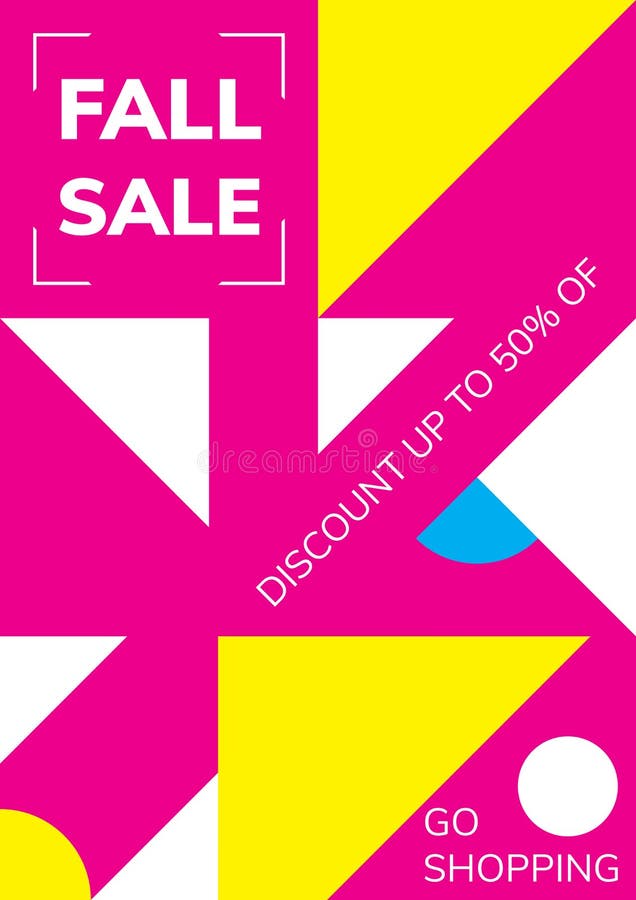 Minimal Geometric Poster Tamplate Stock Vector - Illustration of ...