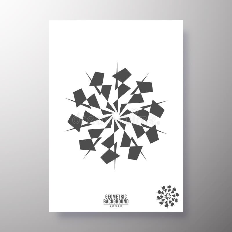 Minimal Geometric Shape Design for Printing Products Stock Vector ...