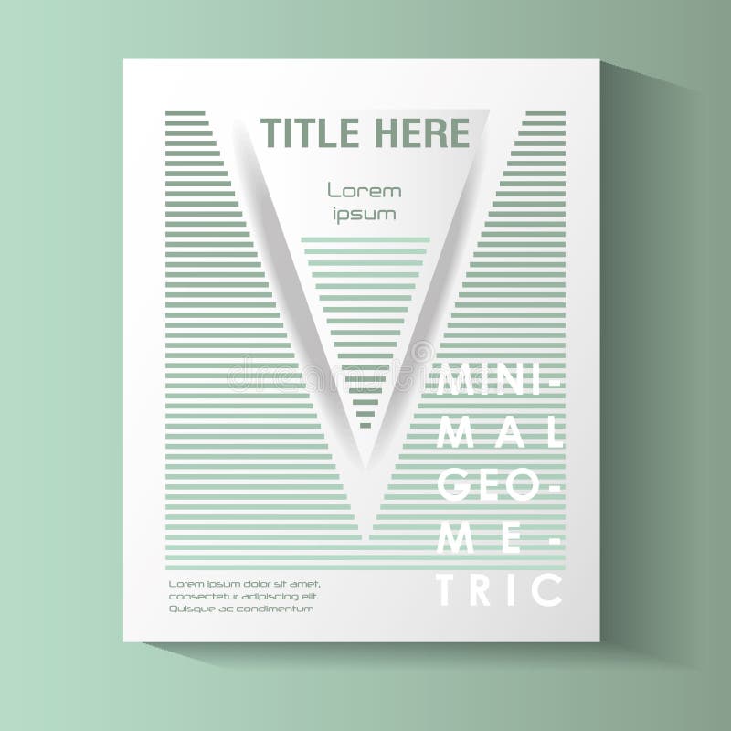 Minimal Geometric Template Label Stock Vector - Illustration of digital ...