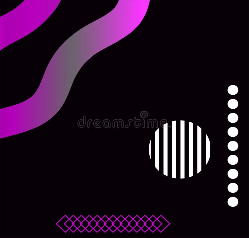Minimal Geometric Trendy Gradient Shapes Vector Background. Stock ...