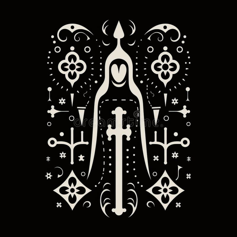 Minimal Gothic Style Design: Playful Negative Space with Subtle ...