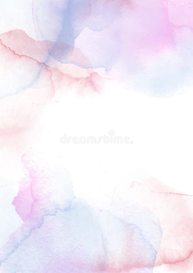 Minimal Hand Painted Watercolour Texture Background Stock Image - Image ...