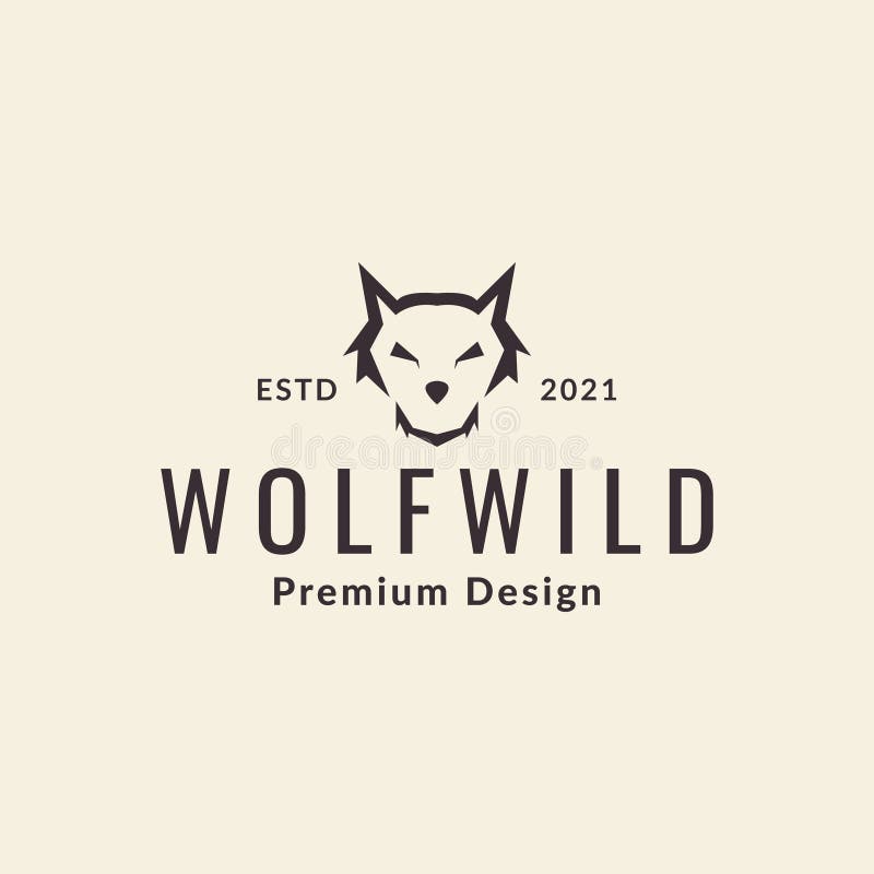 Minimal Wolf Logo Stock Illustrations – 625 Minimal Wolf Logo Stock ...