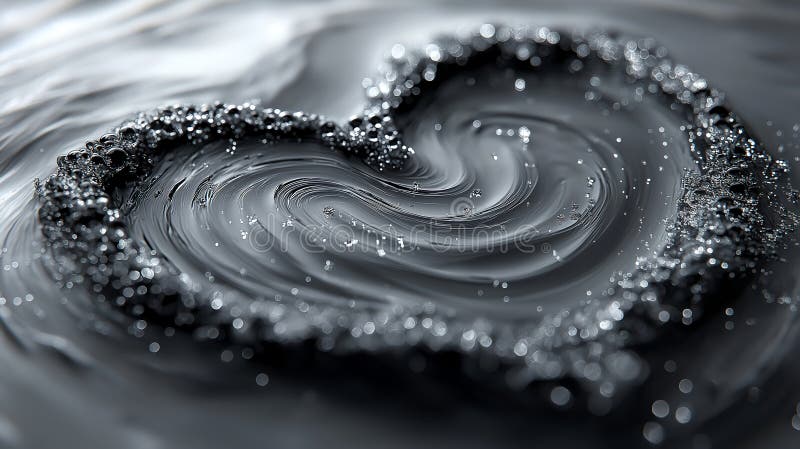 Minimal Heart Design with Clean Concentric Dashed-line Circles ...