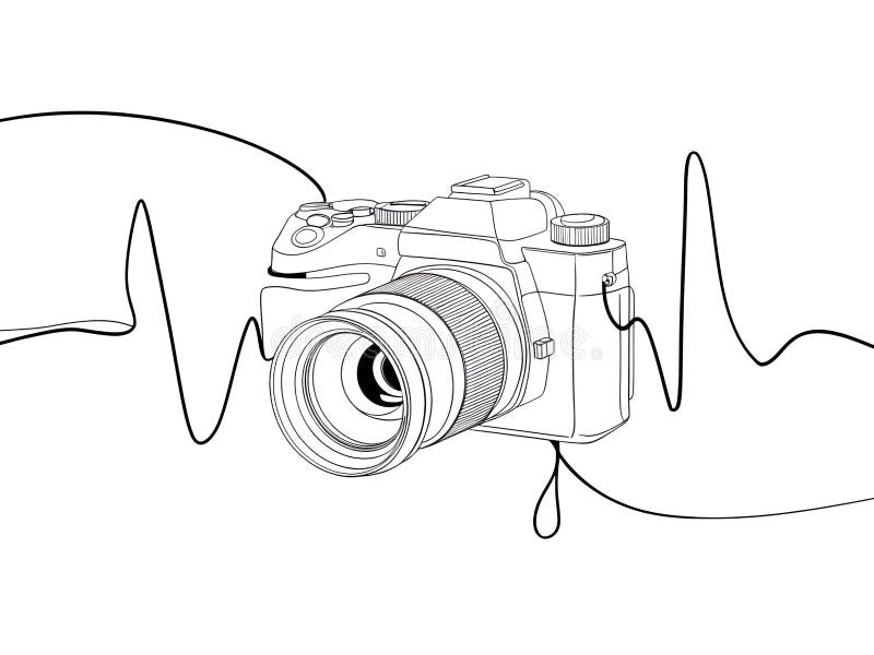 Camera EKG stock illustration. Illustration of camera - 315810360