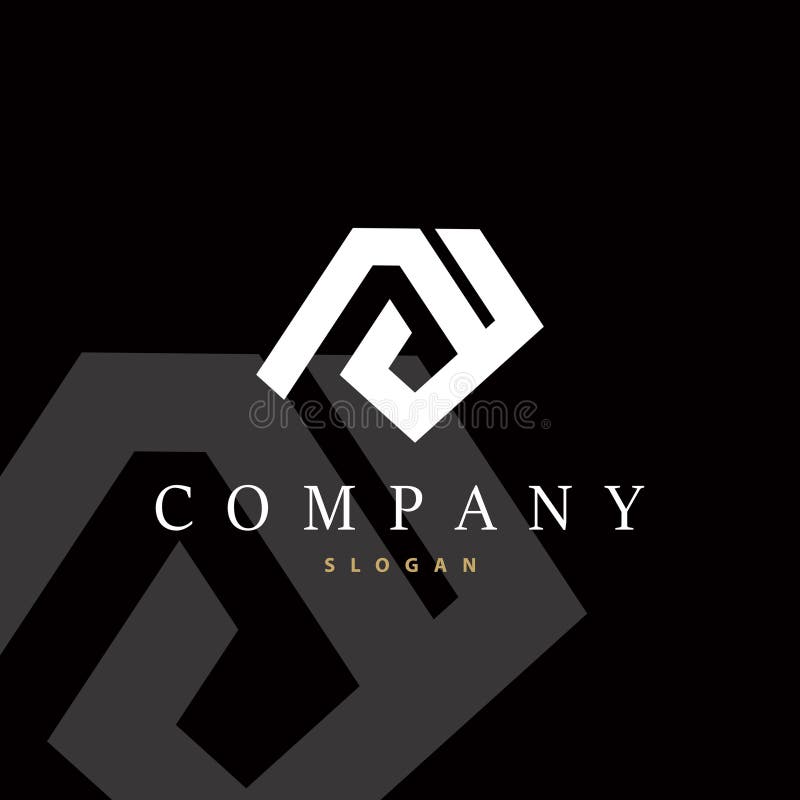 Minimal Initial AJ Letter Logo, Modern and Luxury Vector Template Stock Vector - Illustration of ...
