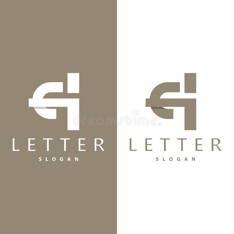 Minimal Initial GH Letter Logo, Modern and Luxury Icon Vector Template ...
