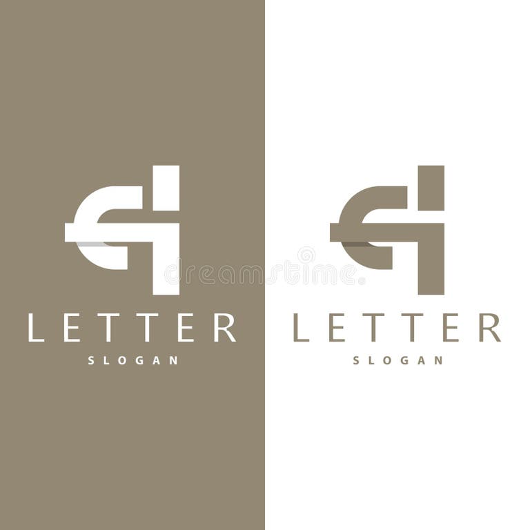 Minimal Initial GH Letter Logo, Modern and Luxury Icon Vector Template ...