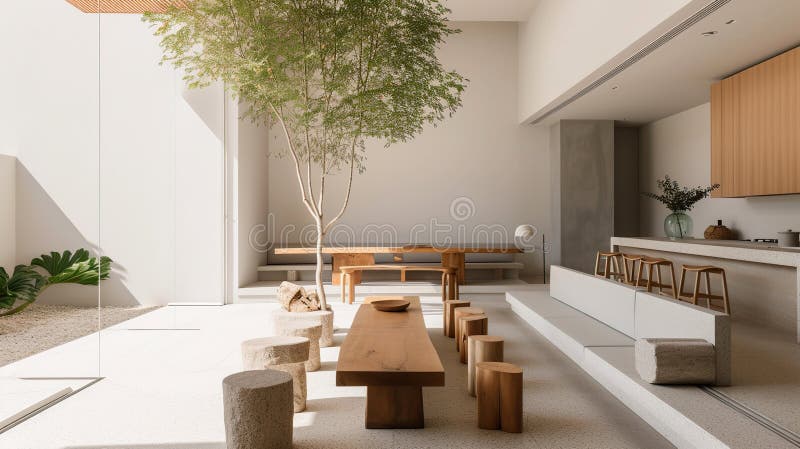 This Minimal Interior is a Serene Haven Where Clean Lines, Natural ...