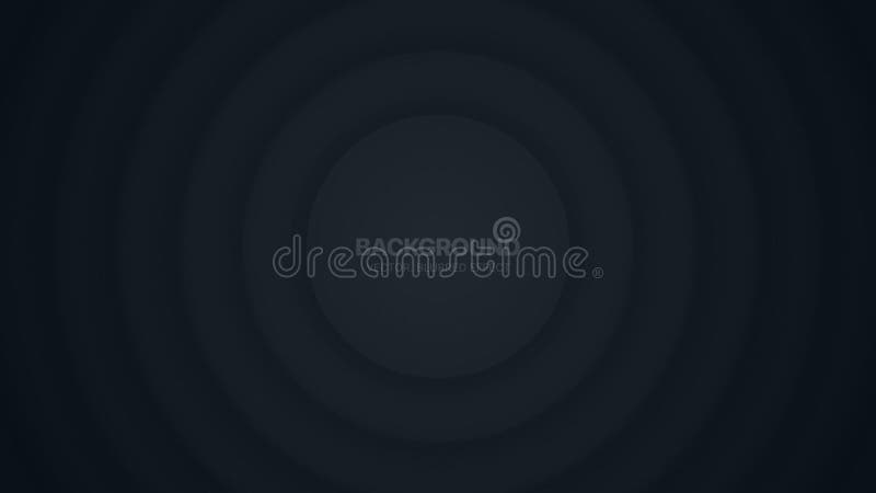 Minimal Layered Smooth Circular Structure 3D Vector Blurred Abstract ...