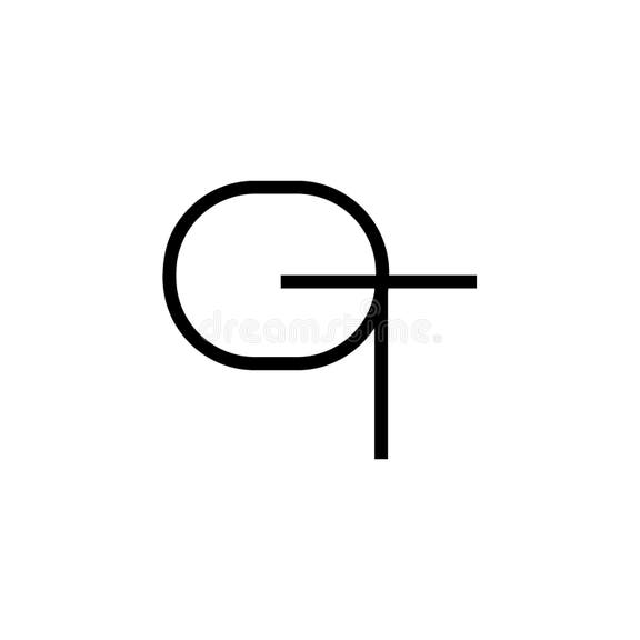 Minimal Letters OT Logo Design Stock Vector - Illustration of ...