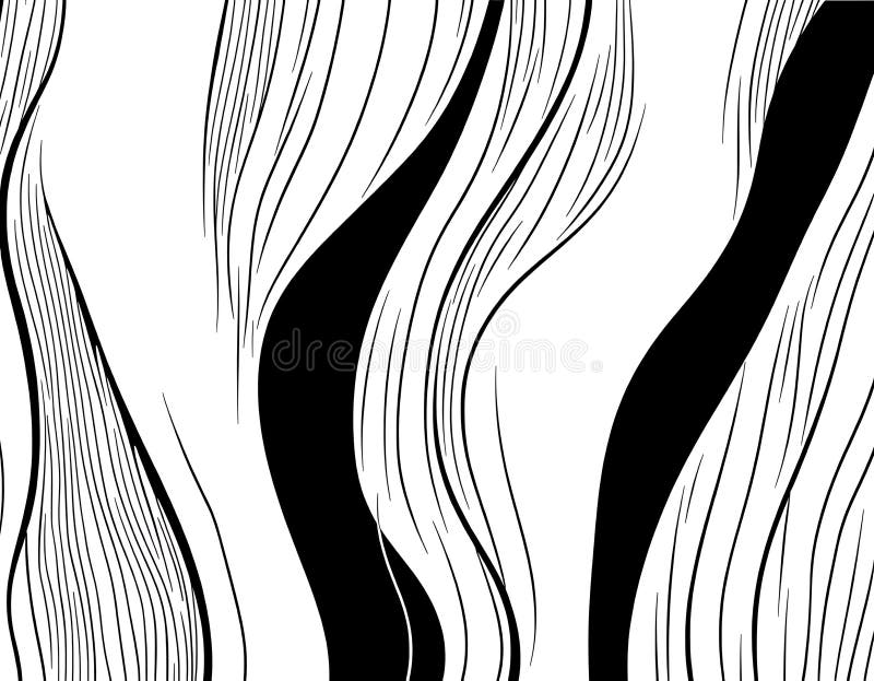 Minimal Line Pattern with Clean Black and White Strokes Stock ...