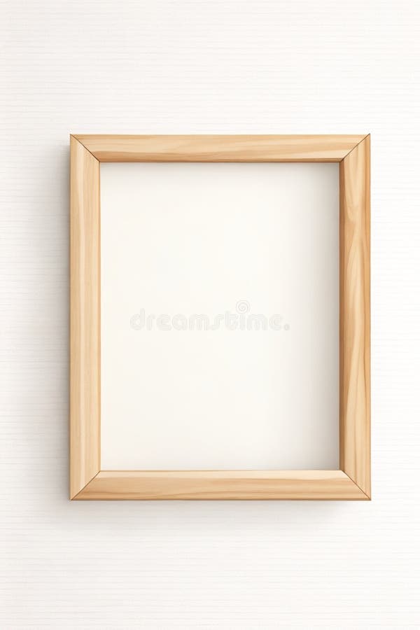 Frames on the Wall. Created with AI Technology. Stock Illustration ...