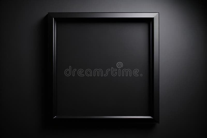 Frames on the Wall. Created with AI Technology. Stock Illustration ...