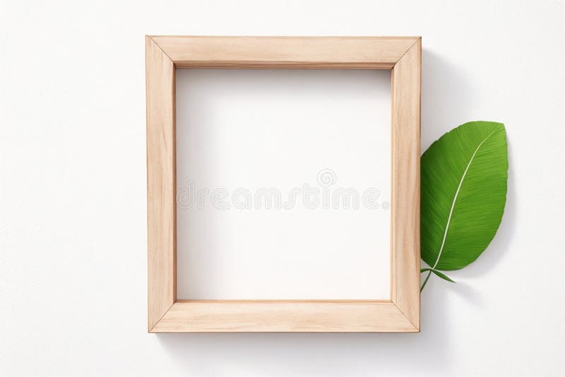 Frames on the Wall. Created with AI Technology. Stock Illustration ...