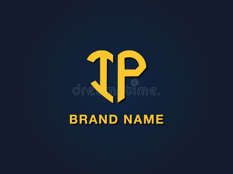 Letter Ip Logo Stock Illustrations – 999 Letter Ip Logo Stock ...