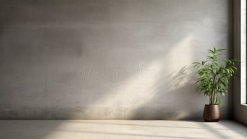 Minimal Mock Up Interior Design and Empty Living Room Stock ...