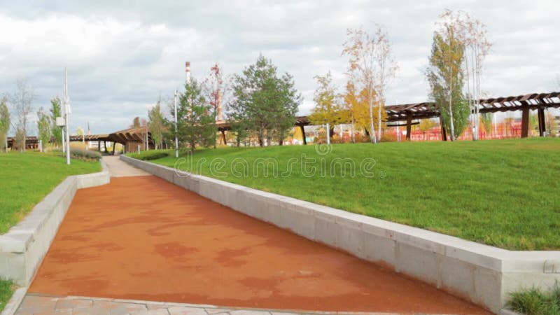 Minimal Modern Architecture Park High-tech Geometric Shapes Exterior ...