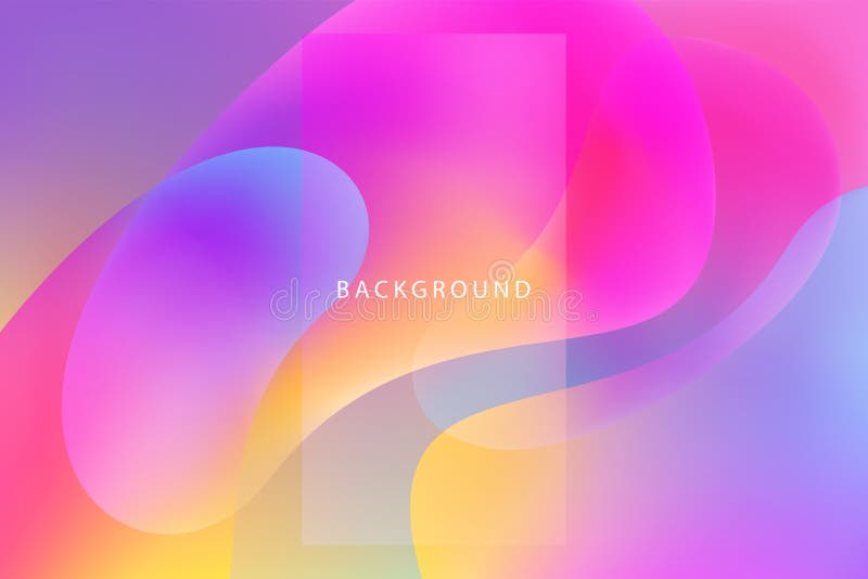 Minimal Modern Background Presentation with Abstract Fluid Shape ...