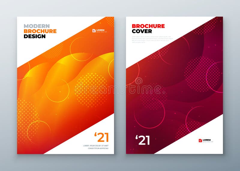 Minimal Modern Cover Design. Dynamic Colorful Gradients. Future ...