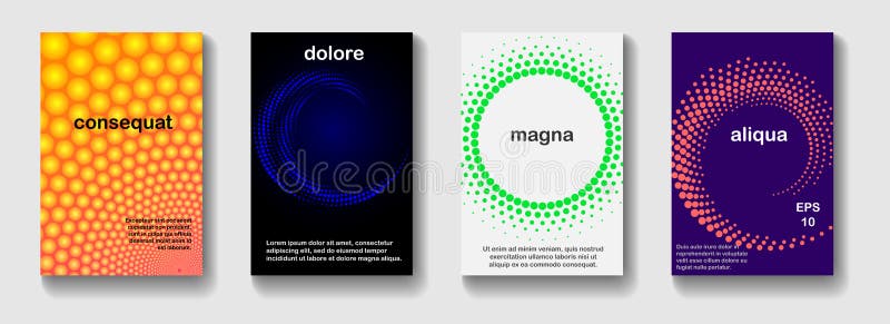 Minimal Modern Cover Design. Future Geometric Patterns Stock Vector ...