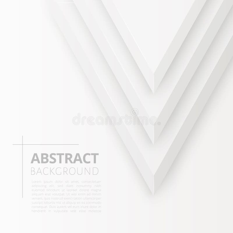 Abstract Background of White Triangle. Stock Vector - Illustration of ...